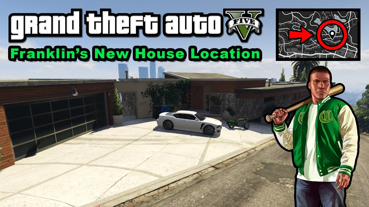 Franklin's new house location - GTA 5 - YouTube