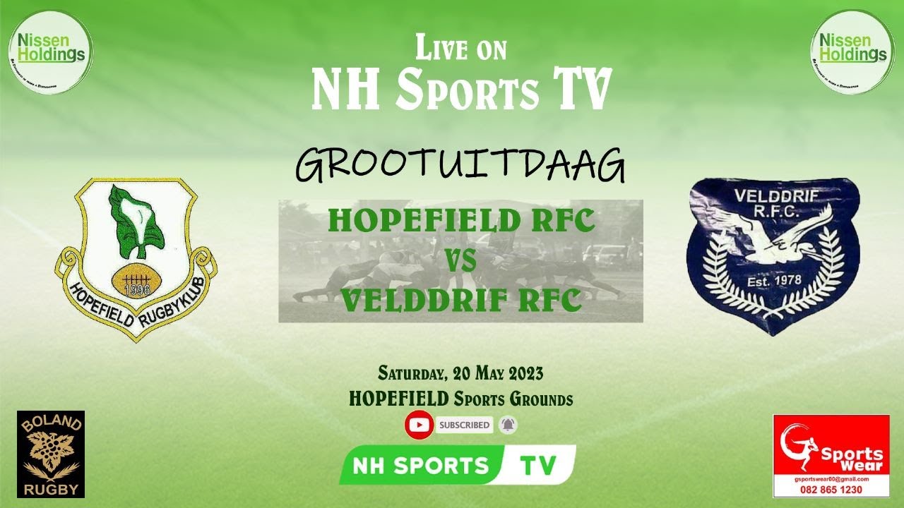 Highlights: Hopefield RFC vs Velddrif RFC | Boland Grootuitdaag | 2023 ...