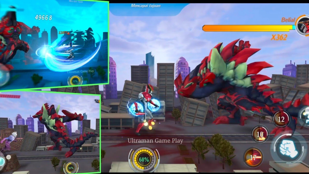 Arch Belial Mengalahkan Ultraman Rosso dan Saga, akhirnya Ultraman Blue ...