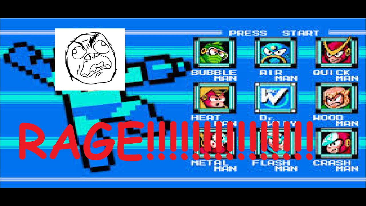RAGE!!!! (mega man 2) - YouTube