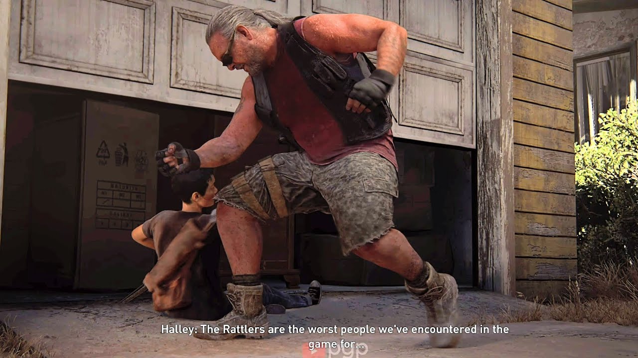 The Rattlers capture Lev and Abby Scene - The Last of Us Part 2 ...