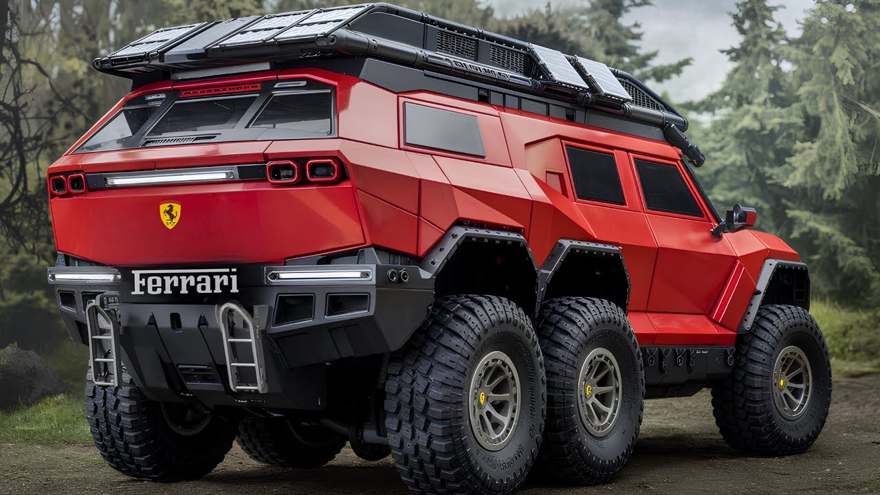 THE WORLD'S FASTEST MOTORHOME | 2026 FERRARI MOTORHOME - YouTube