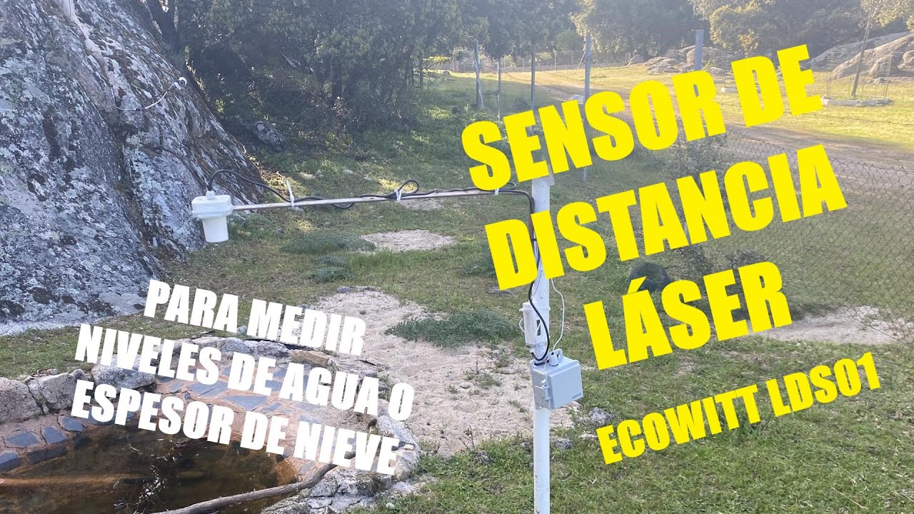 Ecowitt LDS01. Medidor de Distancia Láser para Agua o Nieve | Unboxing & Review - YouTube