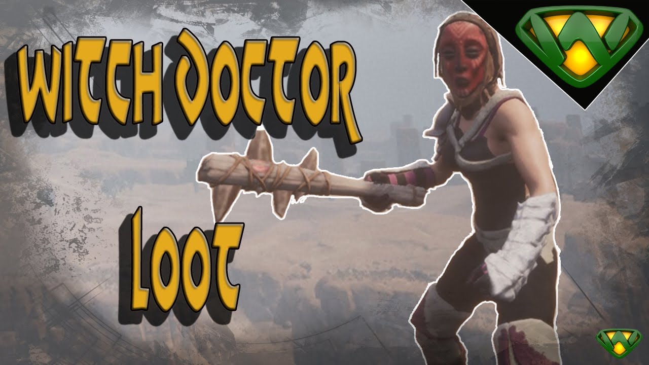 Dafari Witch Doctor loot Conan Exiles 2019 - YouTube