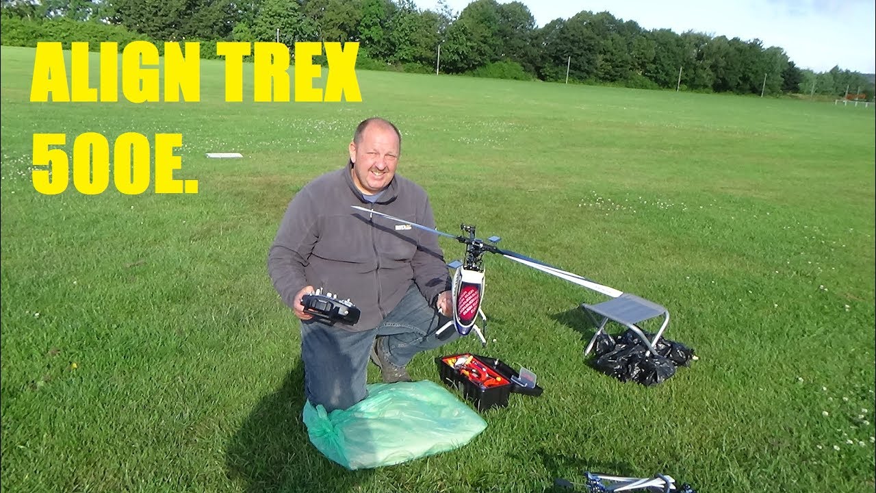 ALIGN TREX 500E - YouTube