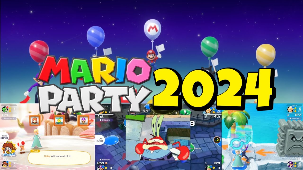 Every Mario Party Game of 2024 - YouTube