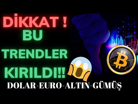 DÜŞÜŞ DEVAM EDER Mİ ? #bitcoin #doalr #gramaltın #gramgümüş
