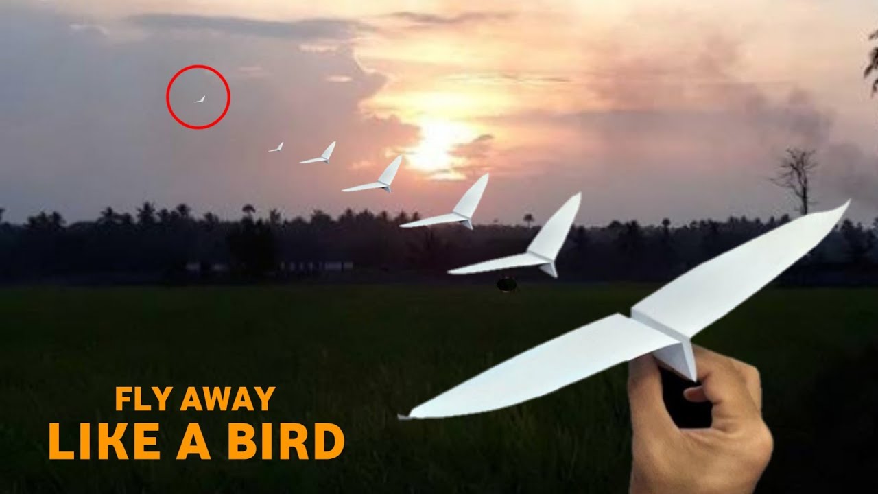 Amazing!! How to Make an Origami Paper Airplane to Fly Long Distance ...
