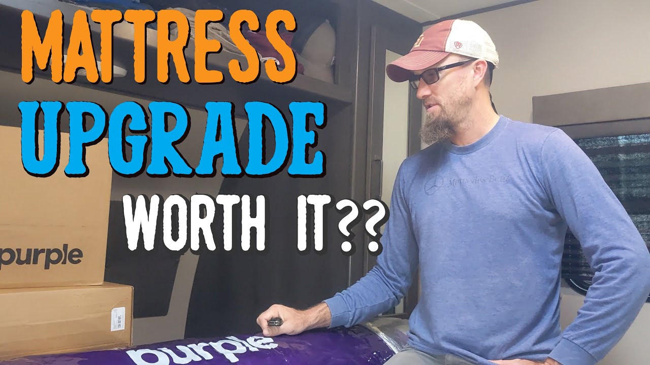 Can a Purple Mattress In Our RV, Finally End Back Pain? - YouTube