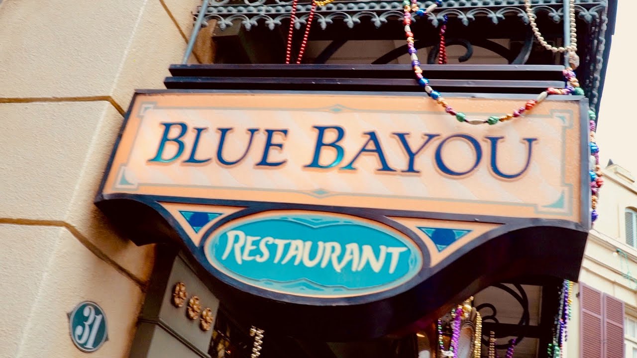 Lunch at Blue Bayou Restaurant | Disneyland - YouTube