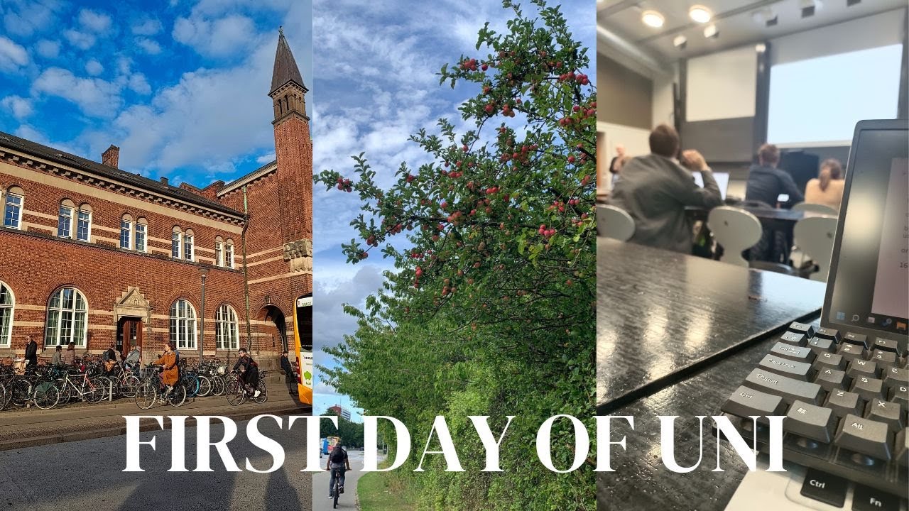 First day at UCPH | Student life in Denmark #unilife - YouTube