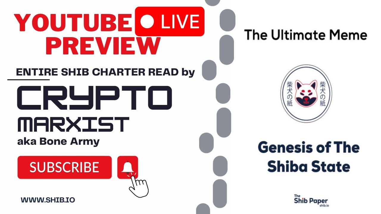 Crypto Marxist Reads the ENTIRE Shib Paper called The Ultimate Meme ...