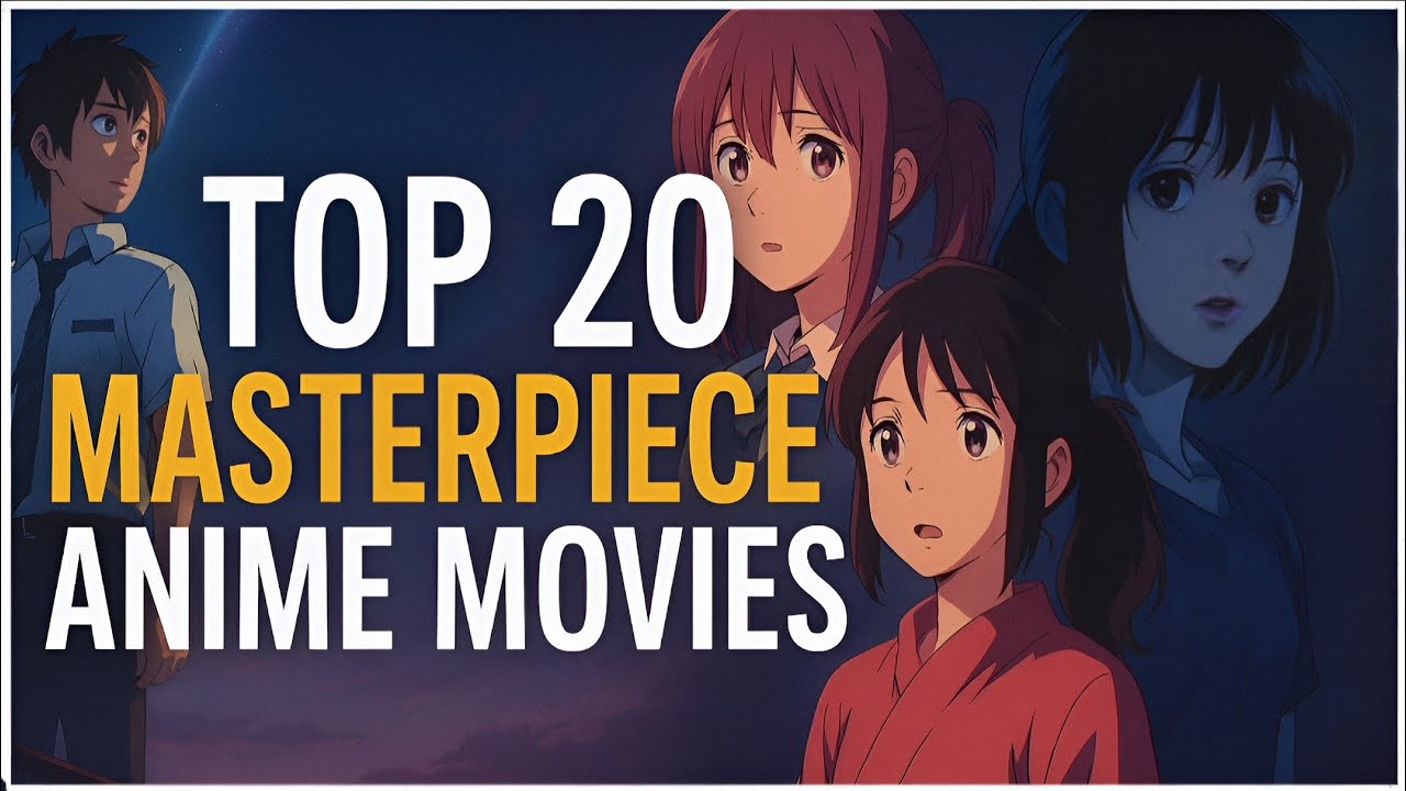 Top 20 Masterpiece Anime Movie 😍 | Most Watched Anime Movie ️‍🩹 - YouTube