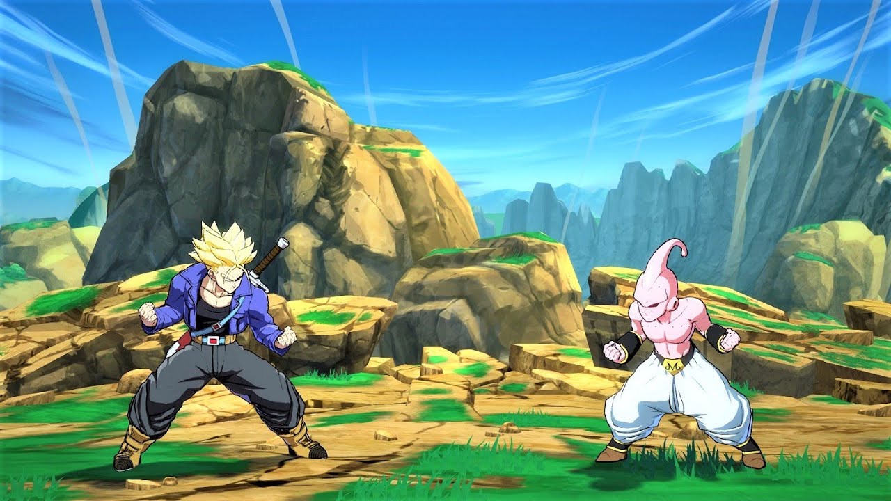 Trunks vs Kid Buu (Hardest AI) - Dragon Ball FighterZ - YouTube