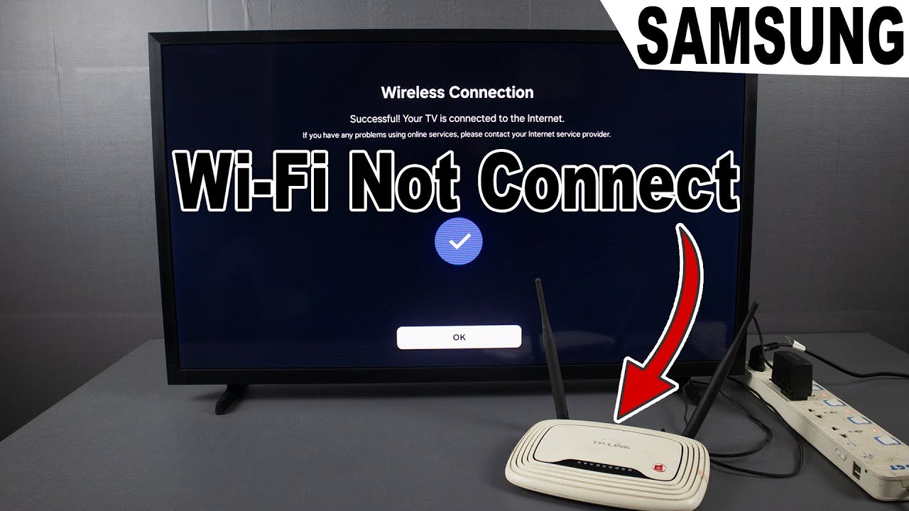 SAMSUNG Smart TV Not Connect to WiFi | How to Check - YouTube
