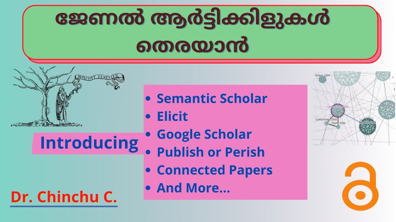 Searching for Journal Articles, Book Chapters, Conference Papers etc. - Malayalam - YouTube