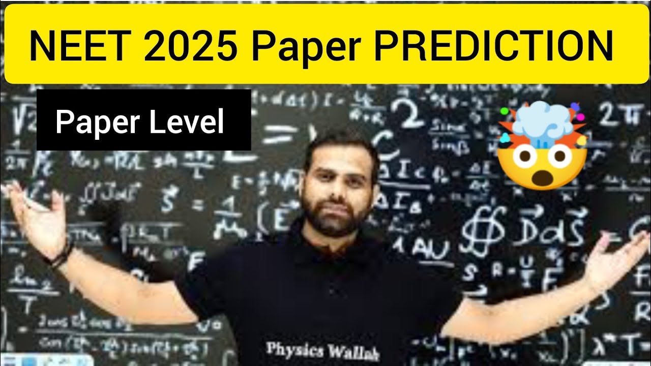NEET 2025 Paper BLUEPRINT 🚨 CutOff HIGH 😱 Whole Physics PREDICTION 🔥 ...