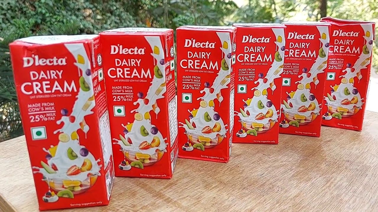 Fresh cream se icecream recipe🍦D'lecta Cream ice cream recipe🍧chocolate ...
