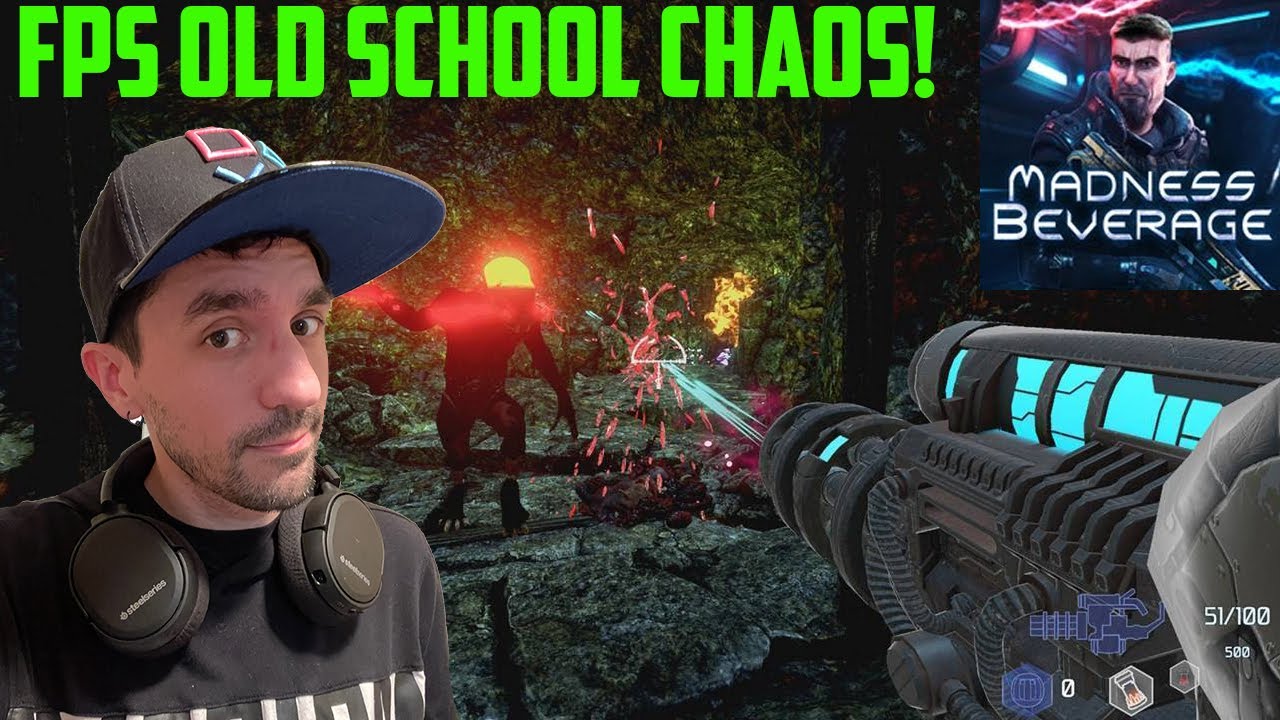 Old School FPS Shooter - Madness Beverage (Nintendo Switch) Gameplay ...