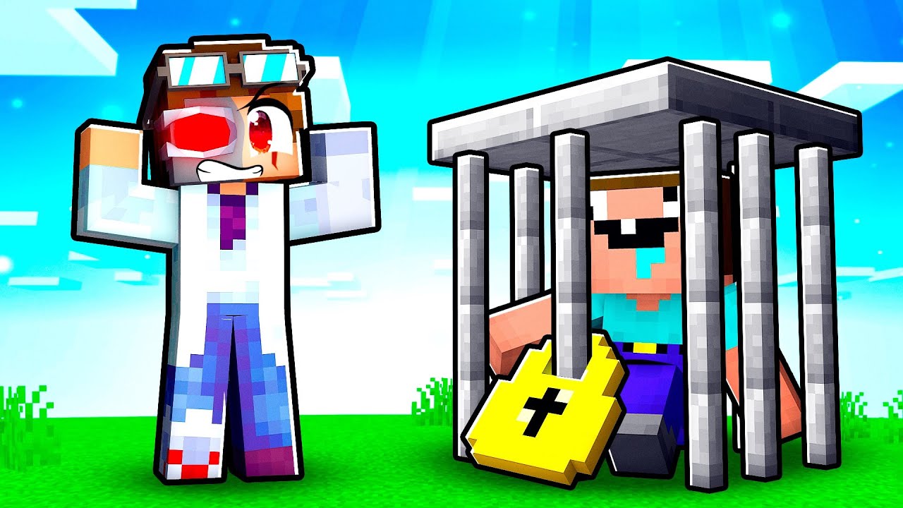 Noob is Ontvoerd door Gemene Professor in Minecraft! 😱 (Survival) - YouTube