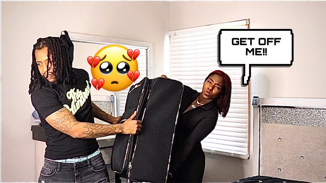 PACKING MY THINGS AND GOING ON A GIRLS **TRIP**PRANK ON MY BOYFRIEND He ...