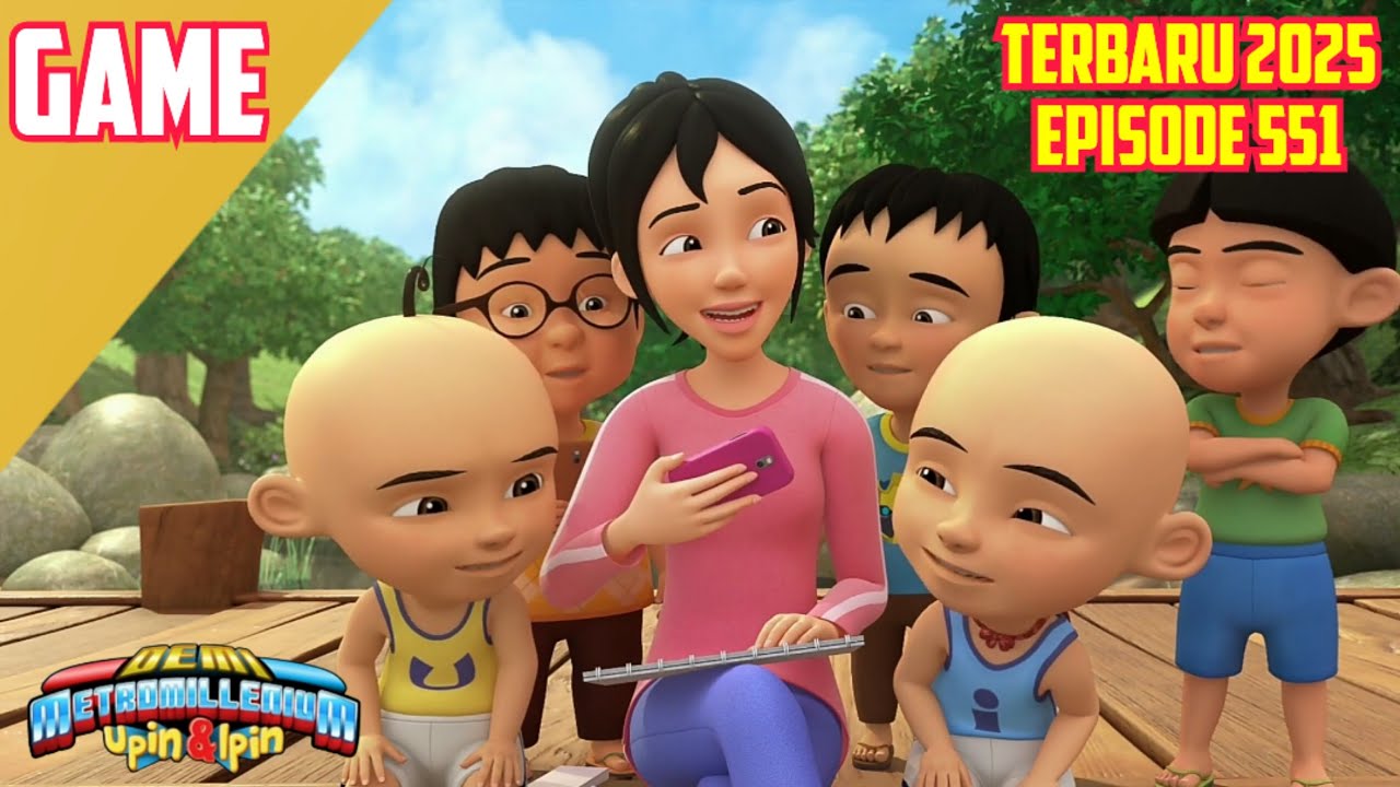 Upin Ipin Terbaru 2025 EPISODE 551 - Upin Ipin Musim 19 - Game Upin Ipin Demi Metromillenium ...