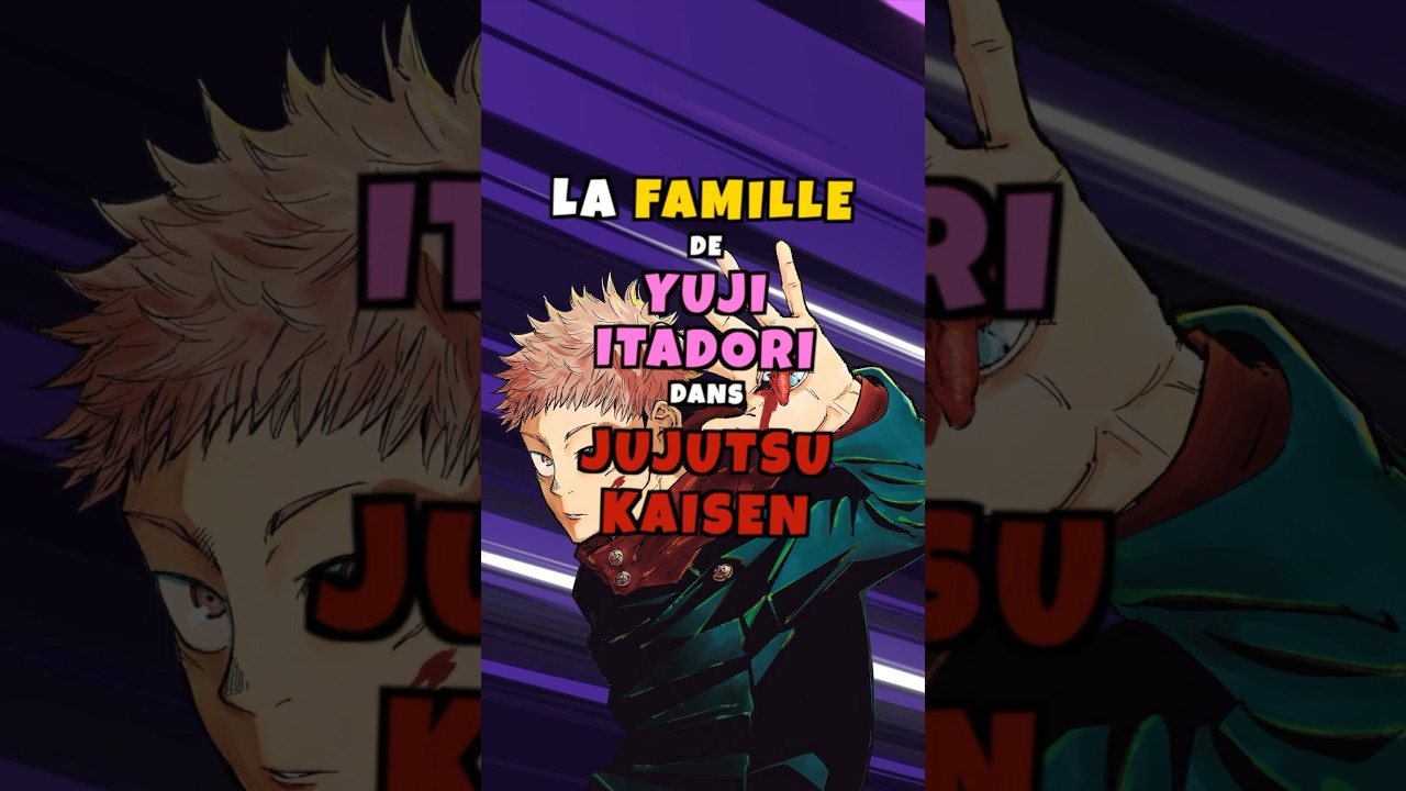 La famille de Yuji Itadori dans jujutsu kaisen #jujutsukaisen # ...