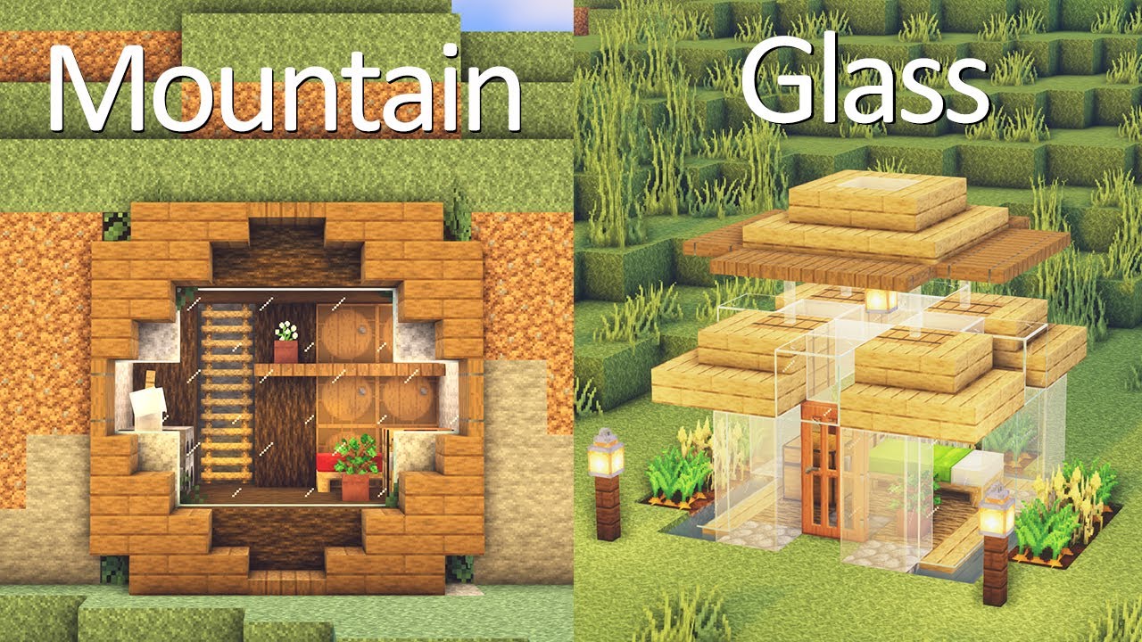 All 5x5! 3 Simple Starter Bases for Survival Minecraft! #4 - YouTube