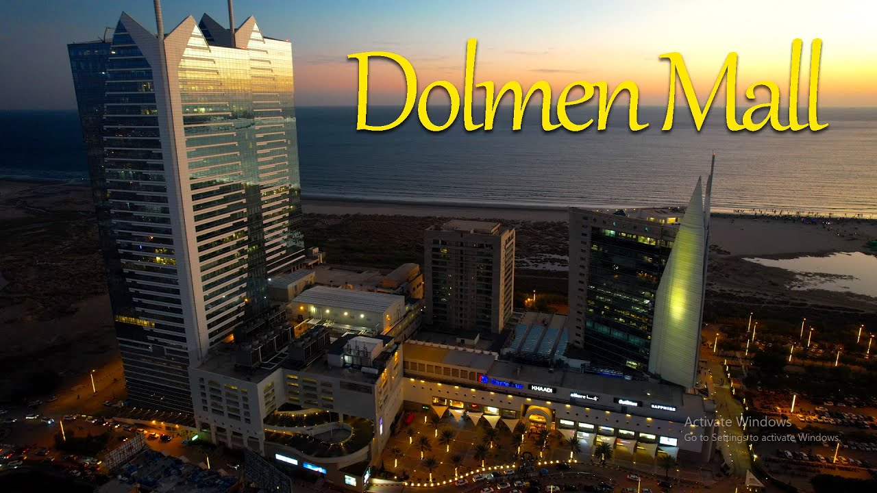 Dolmen Mall & Sky Towers Clifton Karachi - Drone View - YouTube