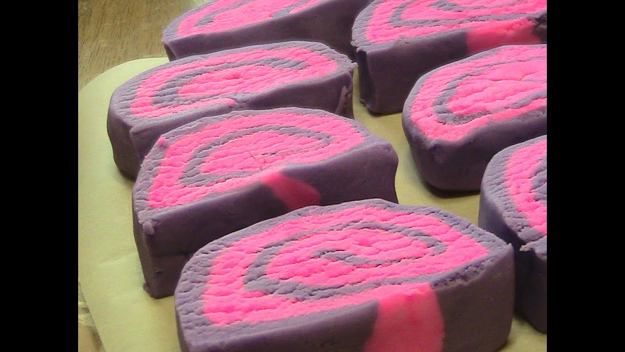 Making Black Raspberry Bubble Bars - YouTube