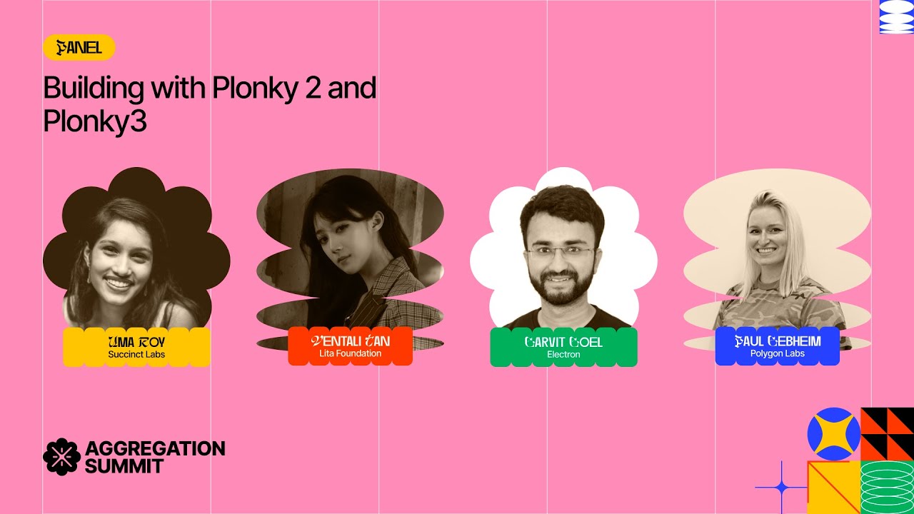 Building with Plonky3 & Plonky2 | Aggregation Summit 2024 - YouTube