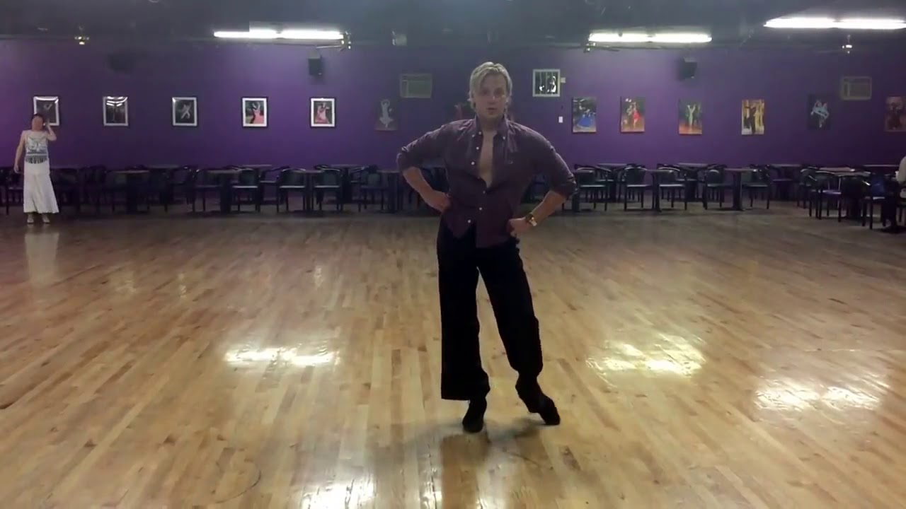 Rumba technique - Time steps !!! also demonstration of common mistakes ...