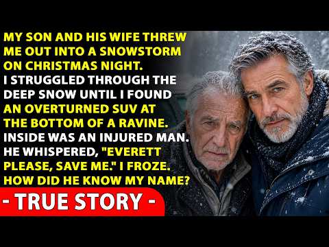 My Son And His Wife Threw Me Into A Christmas Blizzard—Then An Injured Stranger Whispered My Name...