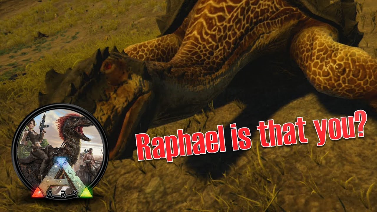 Ark Survival Evolved: Taming a Teenage Mutant Ninja Turtle - YouTube