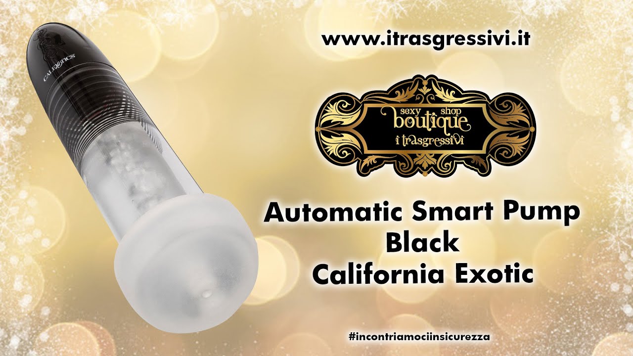Automatic Smart Pump Black California Exotic - YouTube