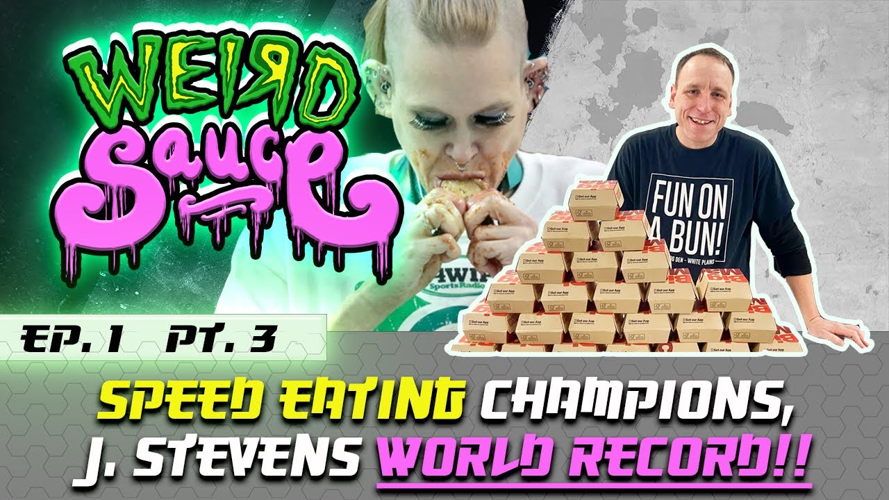 Officially Amazing Speed Eating Champions! Joey Chesnut, Molly Schuyler ...