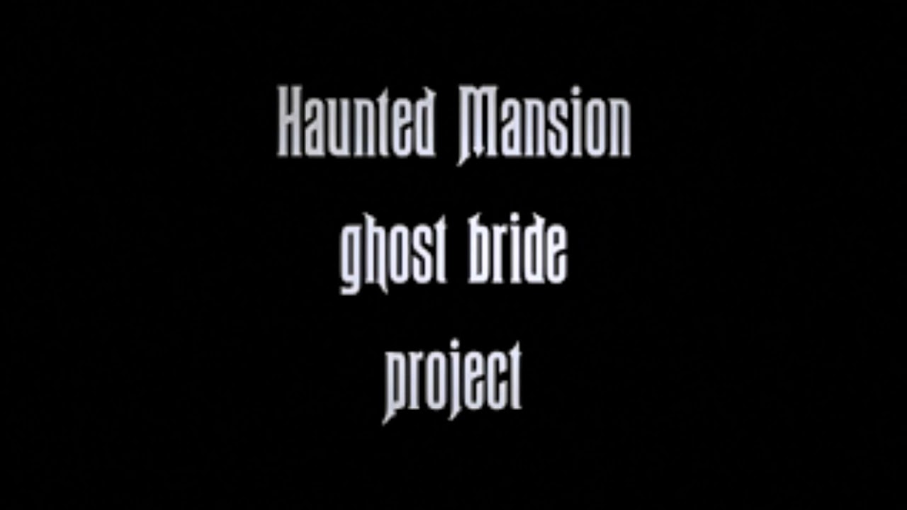 2004 Haunted Mansion Beating Heart Bride Project (new music) - YouTube