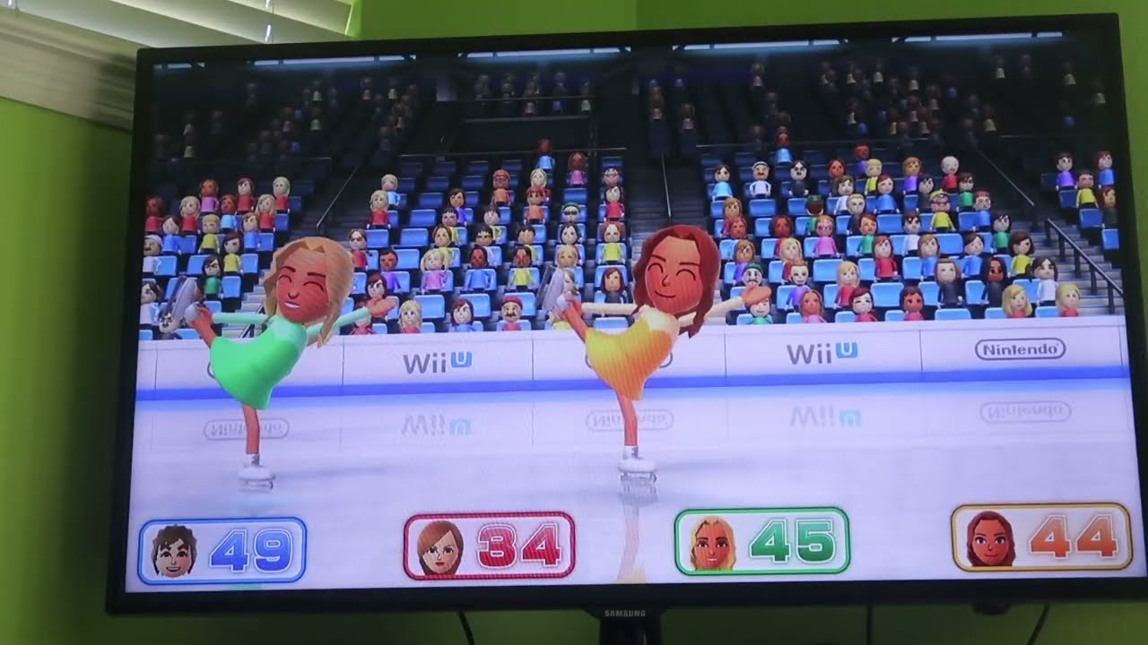 Wii Party U - Ice Spinners (Minigame Showcase, Master Difficulty) - YouTube