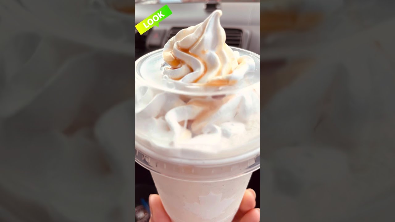 Affordable Tim Hortons Salted Caramel Creamy Chill - YouTube