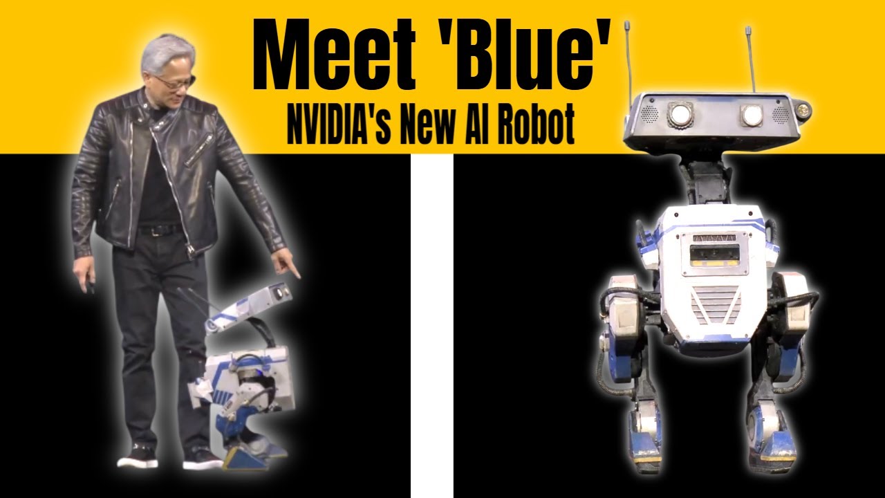 NVIDIA's 'Blue' Cute Robot: A Game-Changer in AI Robotics! - YouTube