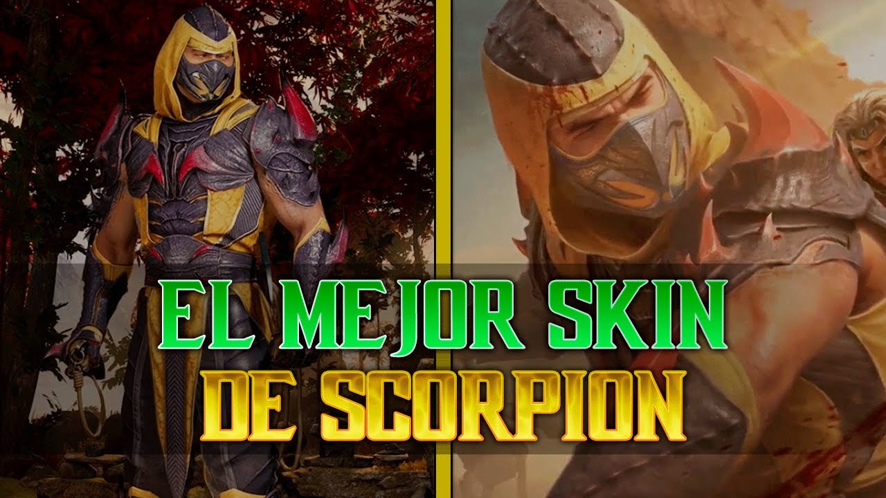 EL MEJOR SKIN DE SCORPION Y EL FINAL DEL MODO INVASION en Mortal Kombat ...