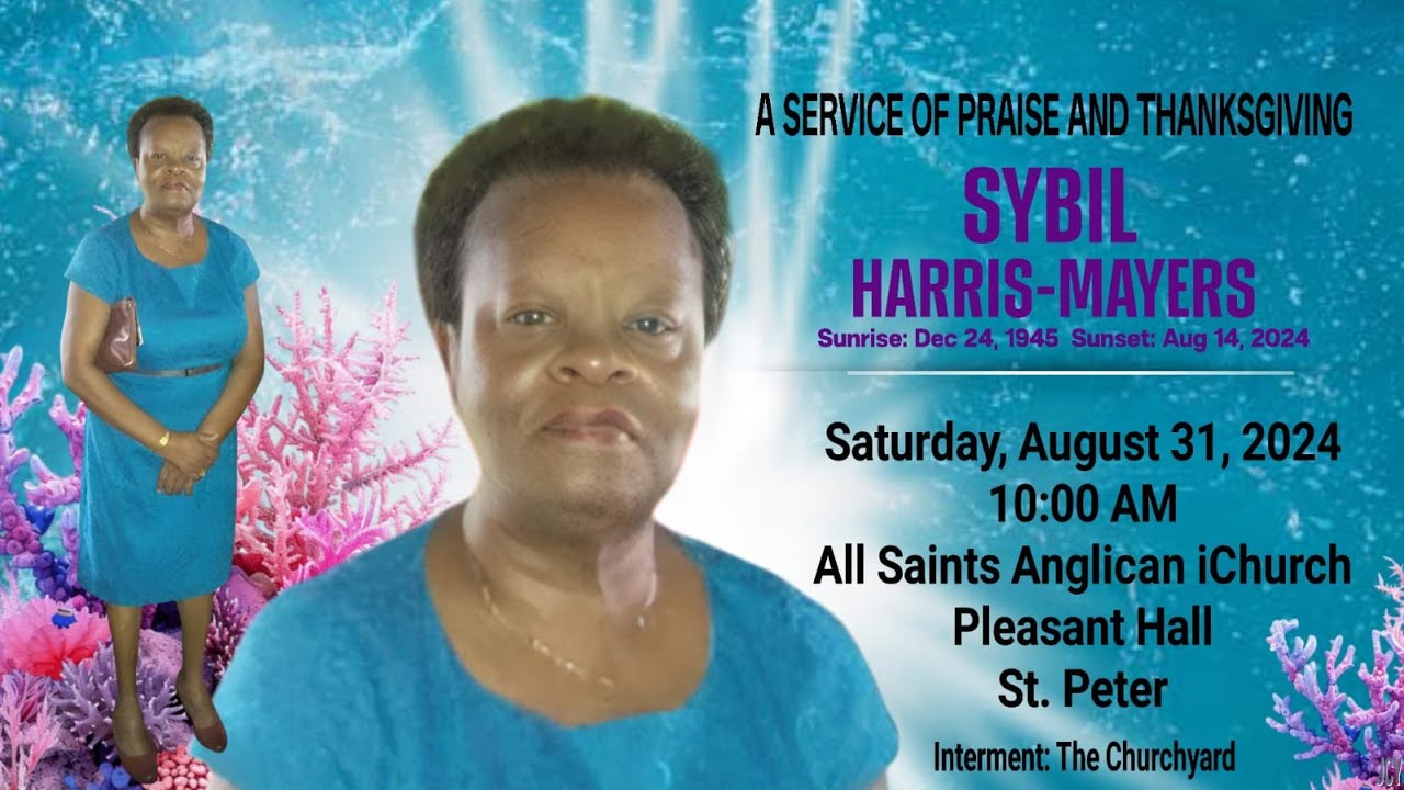 A Service of Celebration for the Life of Sybil Harris-Mayers - YouTube