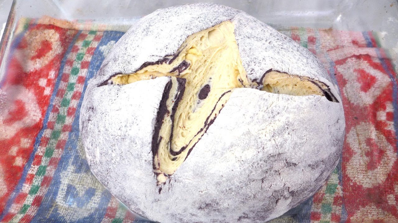 Pan De Colores o Marmolado - COSTRA CRUJIENTE Y ESPONJOSO POR DENTRO ...