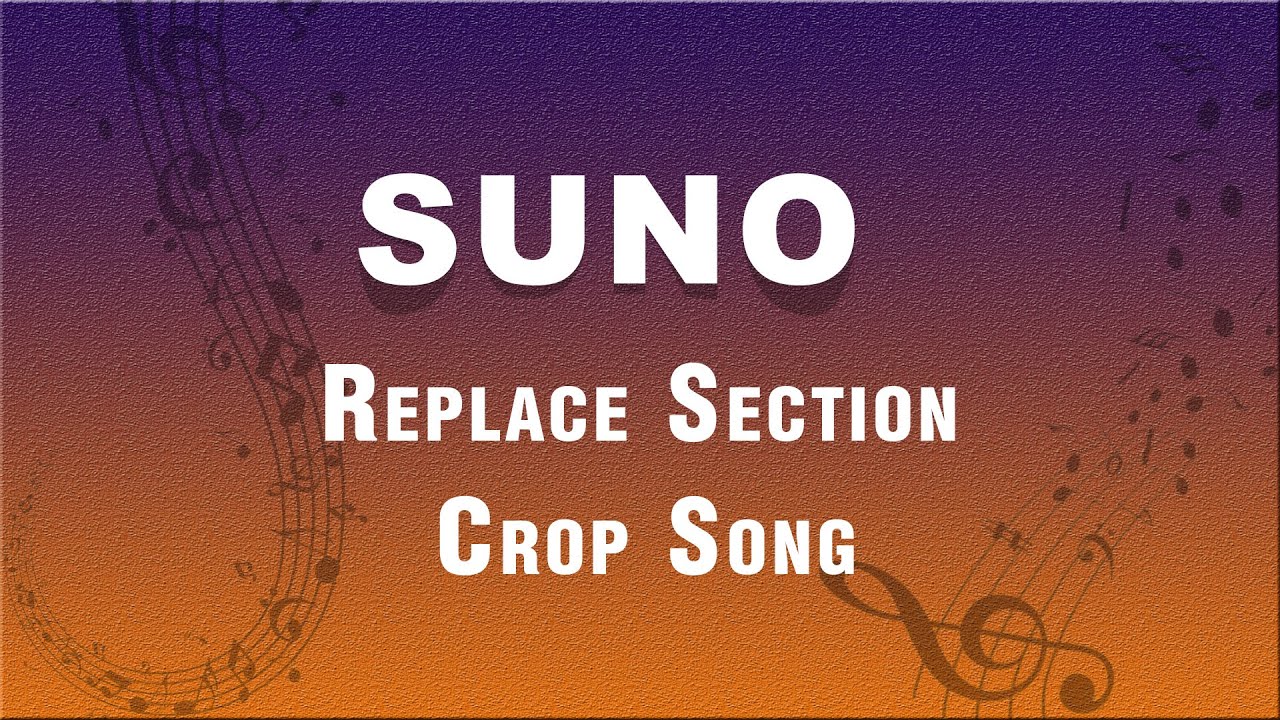 Crop Song | Replace Section Suno AI |[suno ai как пользоваться][suno ai как пользоваться] - YouTube