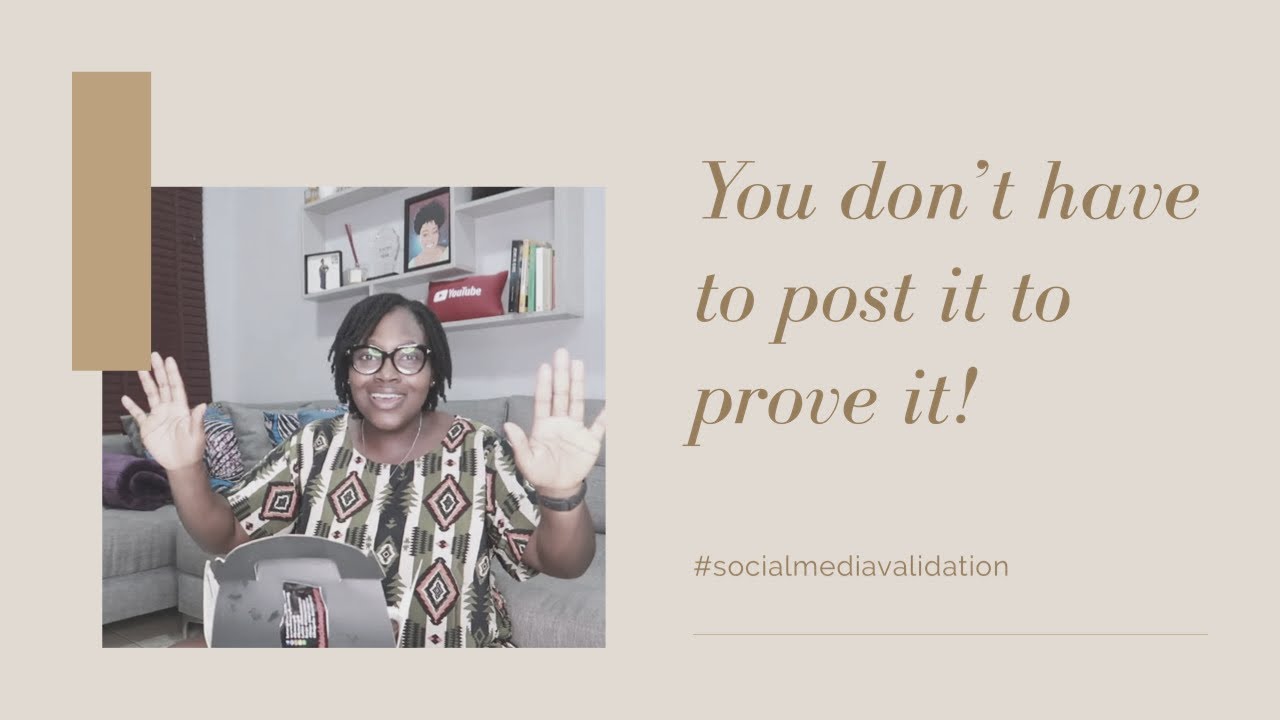 RELATIONSHIPS AND SOCIAL MEDIA VALIDATION - YouTube