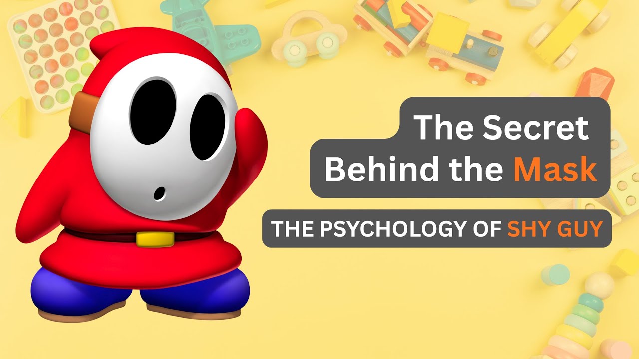 The Psychology of Shy Guy: What Hides Behind the Mask - YouTube