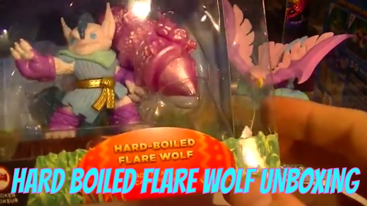 SKYLANDERS IMAGINATORS HARD BOILED FLARE WOLF UNBOXING - YouTube