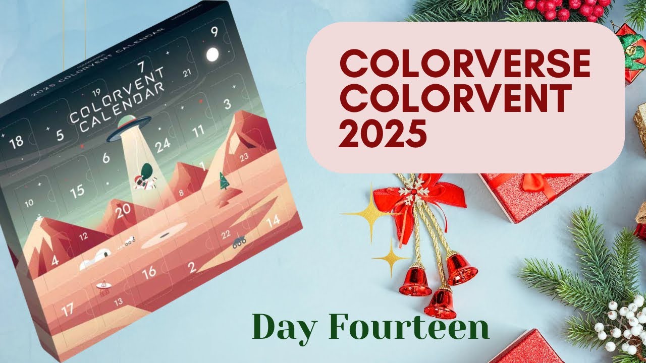 Colorverse Colorvent 2025 Day Fourteen | #inkmas2025 - YouTube