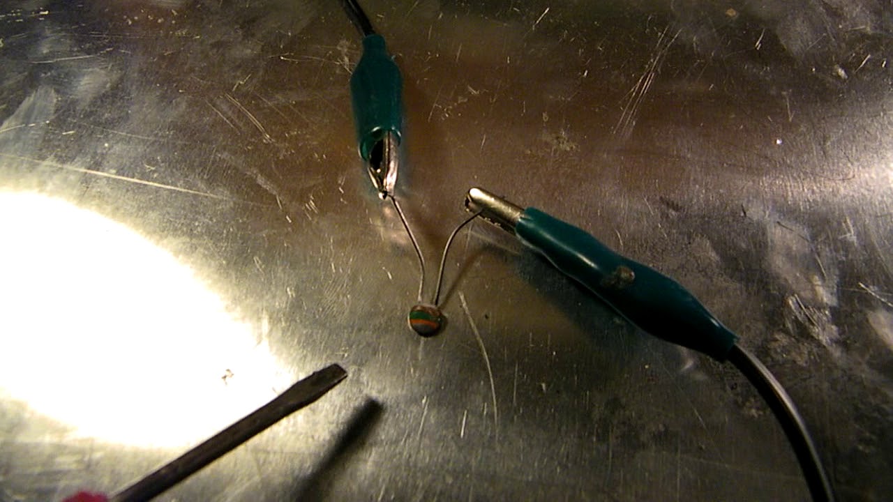 How to test a temperature dependent resistor - YouTube