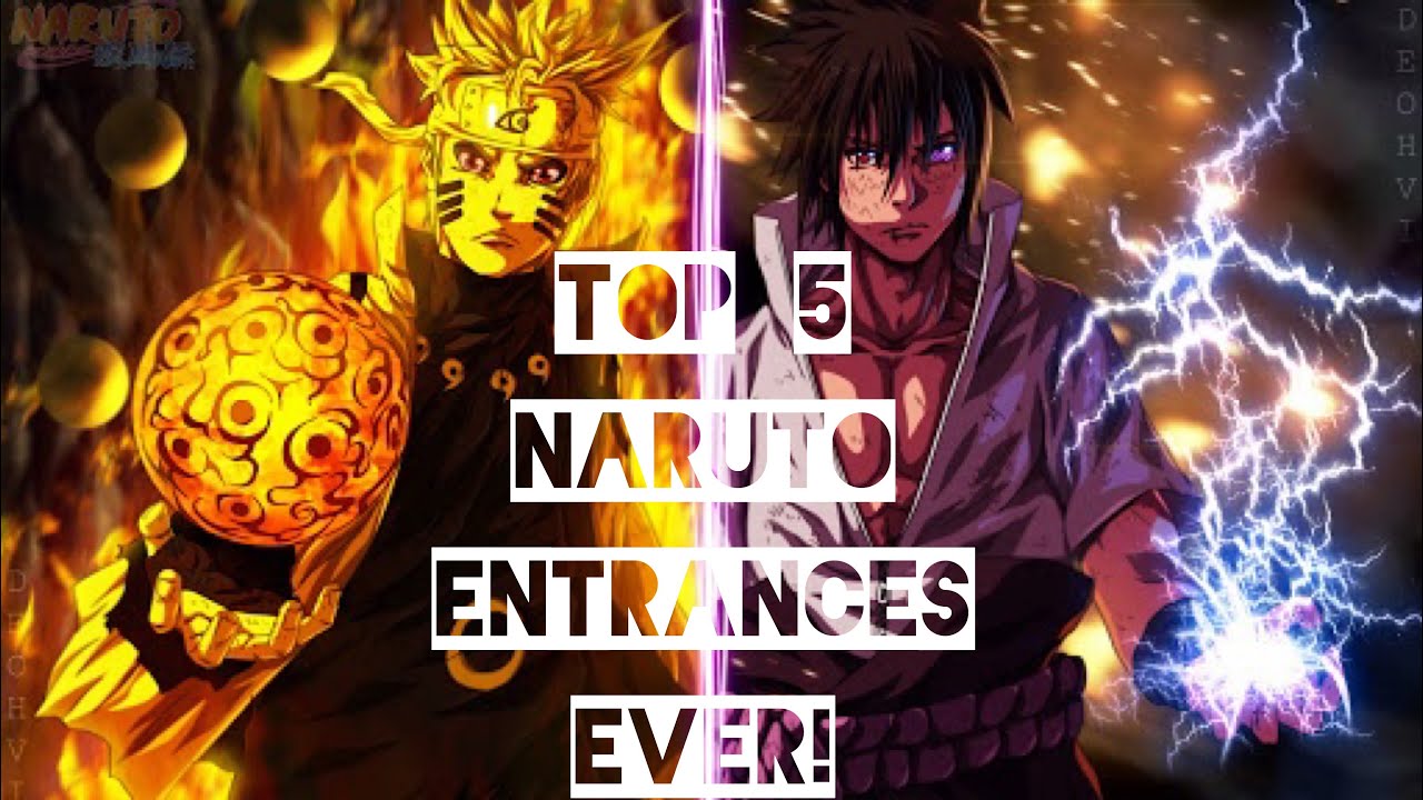 The greatest Naruto entrances ever. #50SubsSpecial - YouTube